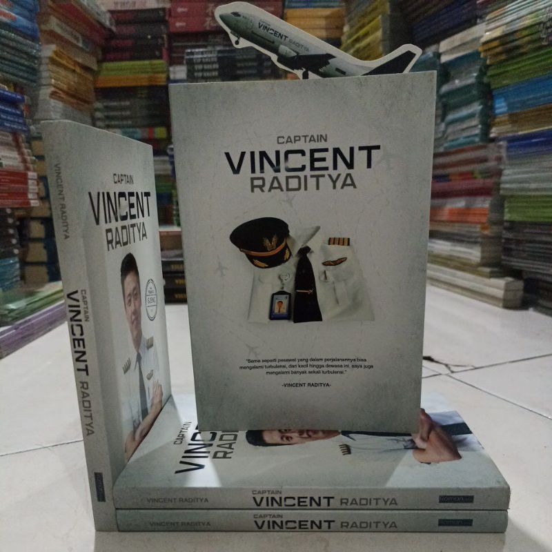 Jual NOVEL MEMOAR / BIOGRAFI / BACAAN REMAJA / CAPTAIN VINCENT RADITYA ...