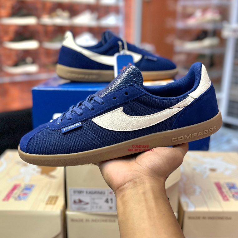 Jual [ORIGINAL] SEPATU COMPASS TRIBUNE NAVY GUM | COMPASS TRIBUN NAVY ...