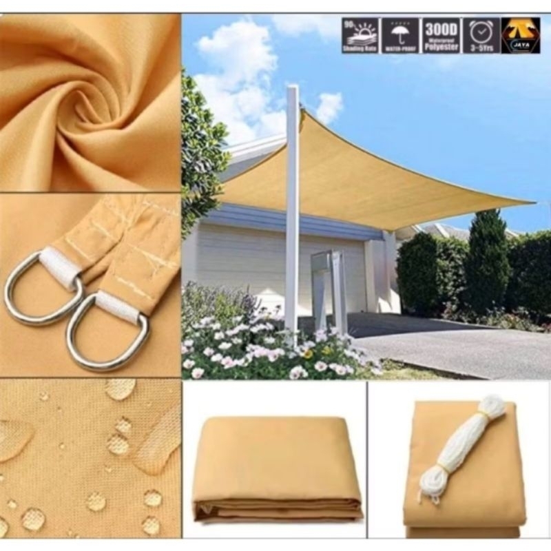 Jual tenda kanopi awning taman ukuran 3x2, 3x3, 3x4, 3x5, 3x6, bahan ...