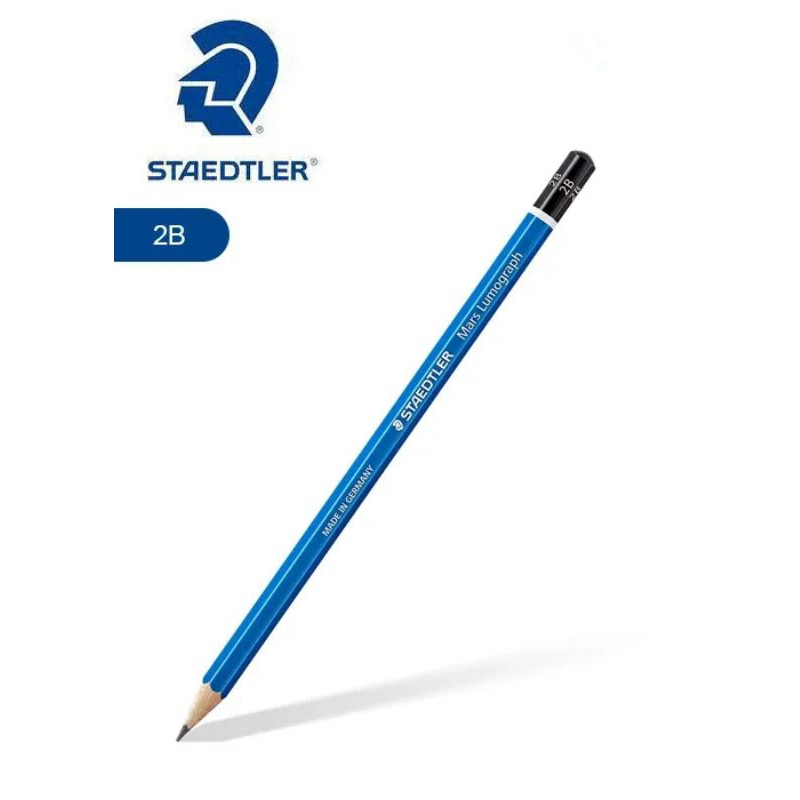Jual Pensil/ Pencil 2B Staedtler Mars Lumograph 100 - Lusin (12pcs) | Shopee Indonesia