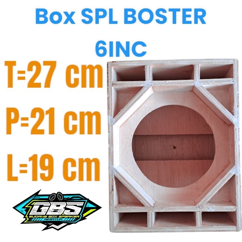 Jual box booster spl 6 inc triplek 9mm full | Shopee Indonesia