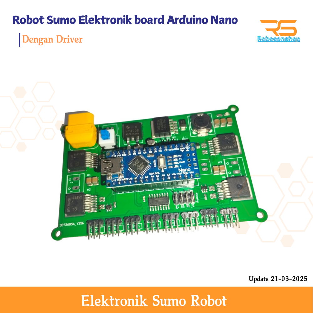 Jual Robot Sumo Elektronik board Arduino Nano Motor Driver | Shopee Indonesia