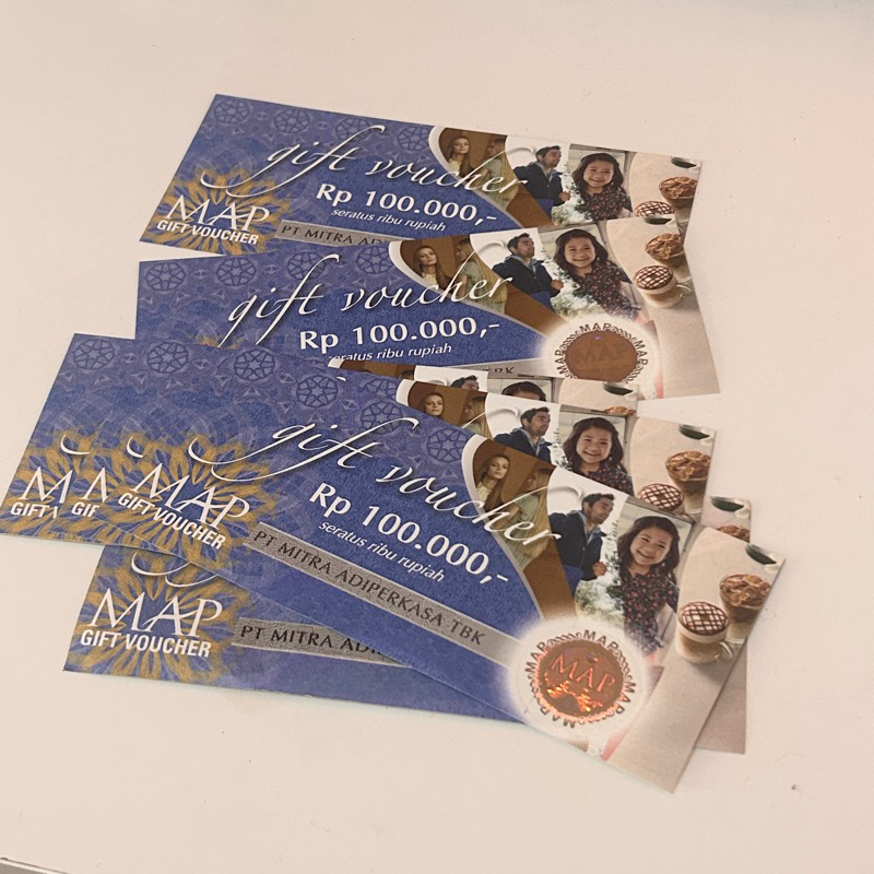 Jual [ GIFT VOUCHER MAP ] Voucher Hadiah 100 Ribu | Shopee Indonesia