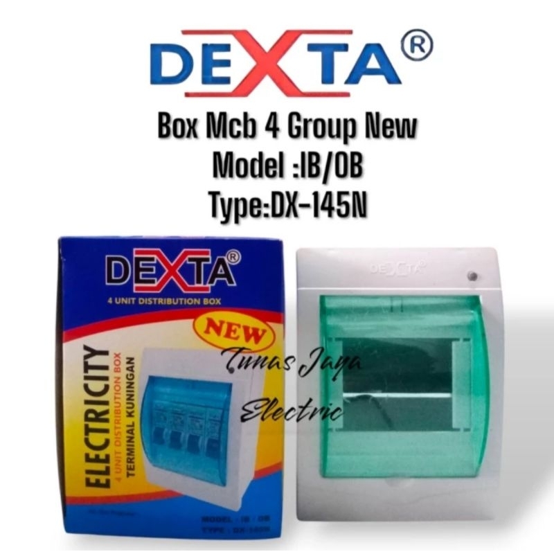Jual Box MCB 4 Group OB/IB Dilengkapi Lampu Indicator DEXTA | Shopee ...