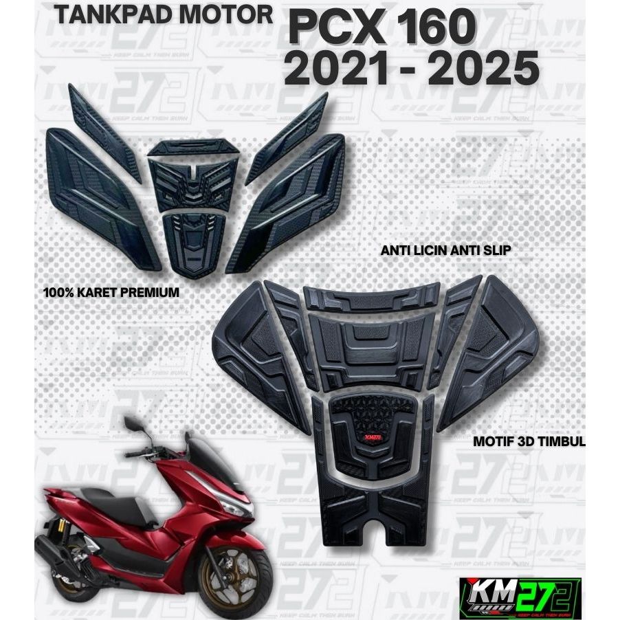 Jual KM272 Tankpad Motor Honda Pcx 160 2021 - 2026 - Deckpad Motor ...