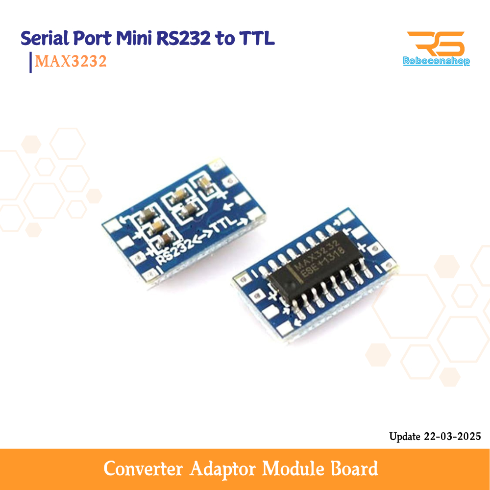Jual Serial Port Mini RS232 to TTL Converter Adaptor Module Board ...