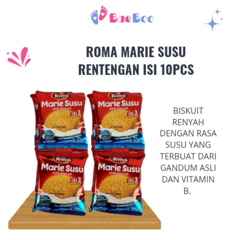 Jual Roma Marie Susu Rentengan ( Isi 10 pcs) | Shopee Indonesia