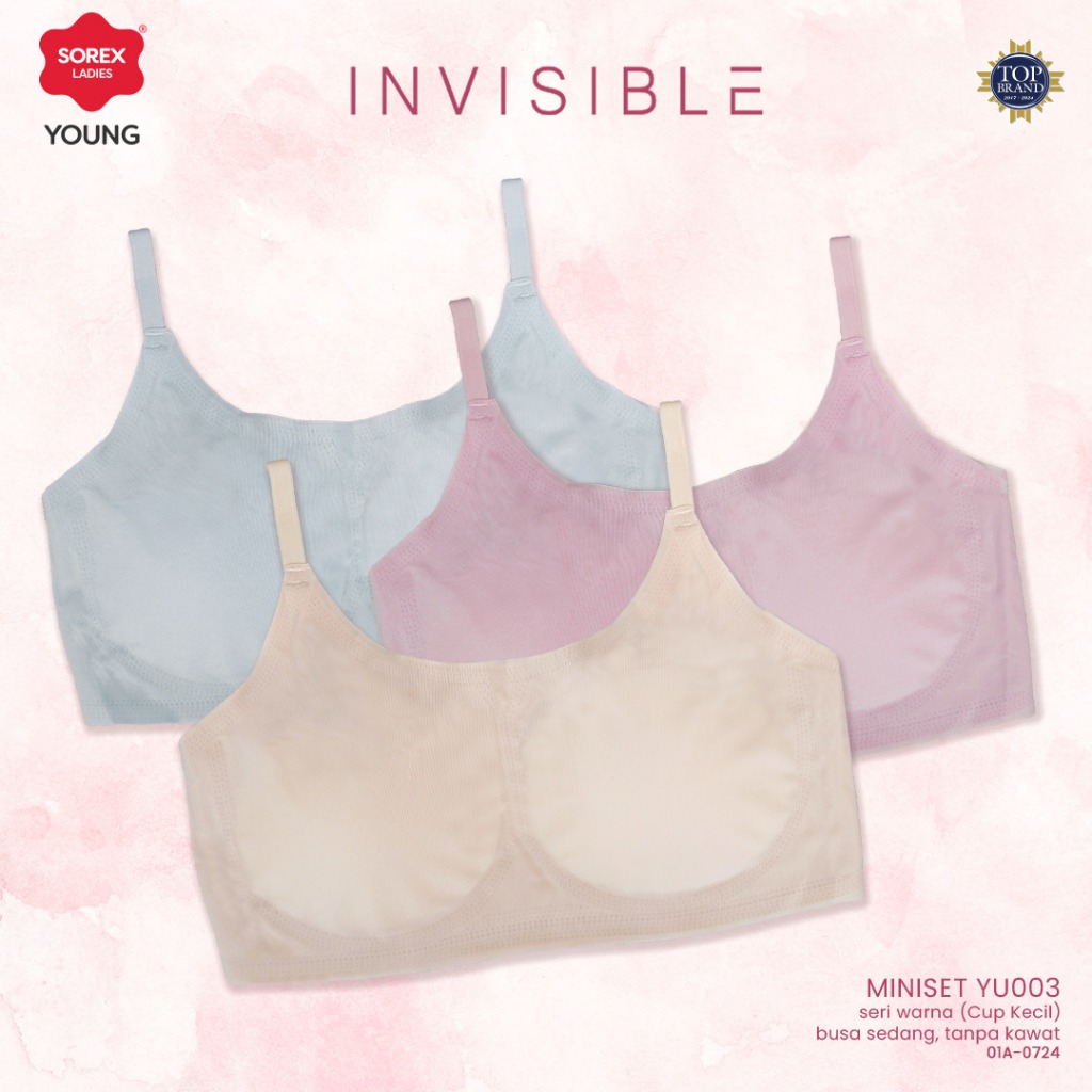Jual Bra Bh Miniset YU 003 Seamless Sorex | Shopee Indonesia