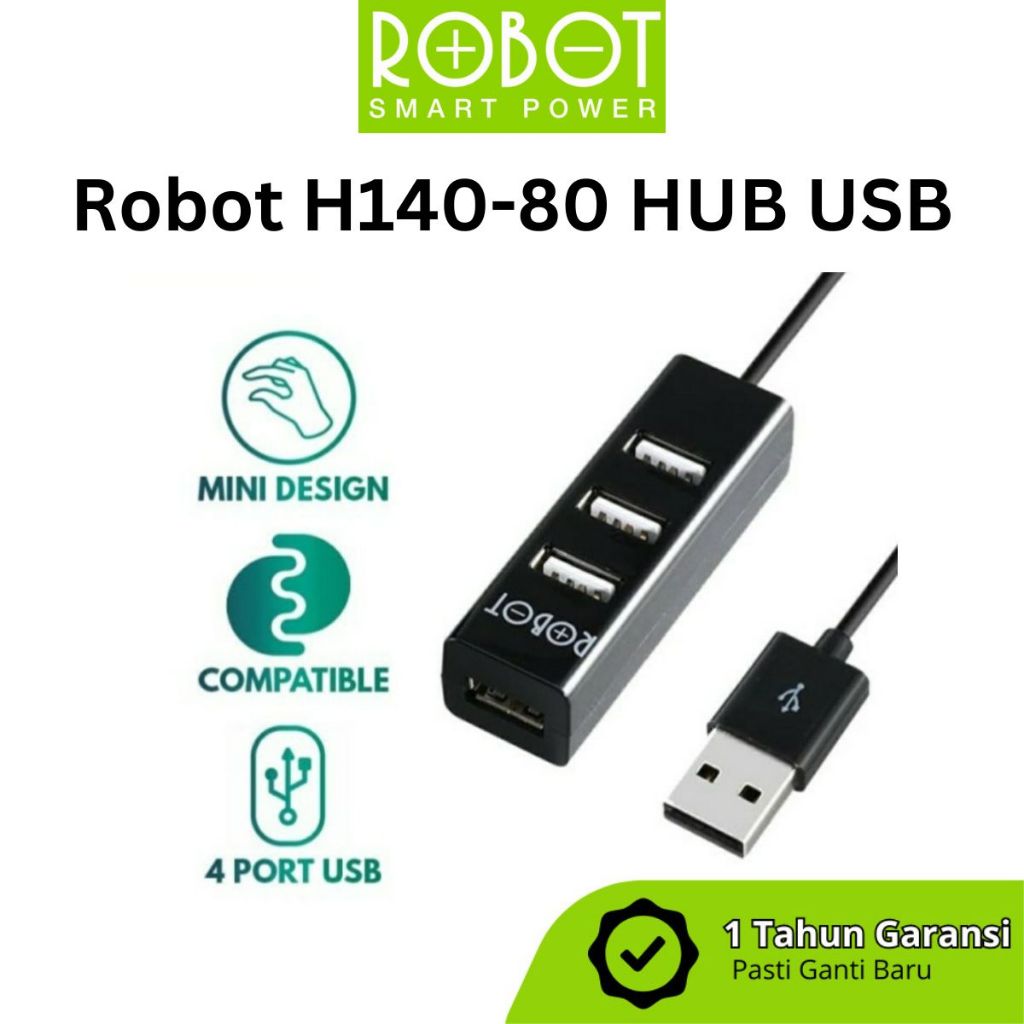 Jual ROBOT h140-80 4 Ports USB HUB 80cm | Shopee Indonesia