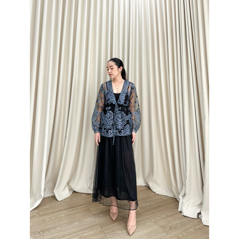 Jual Neira set outer/outer brukat/set outer brukat/bajulebaran | Shopee ...