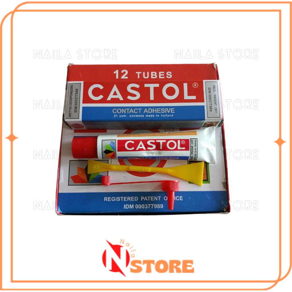 Jual LEM CASTOL CONTACT ADHESIVE TUBE KECIL ORIGINAL / KUALITAS BAIK ...