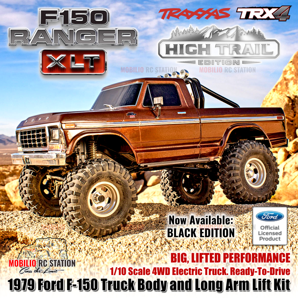 Jual Traxxas 92046-4 TRX4 TRX-4 1/10 High Trail 1979 Ford F150 Ranger ...