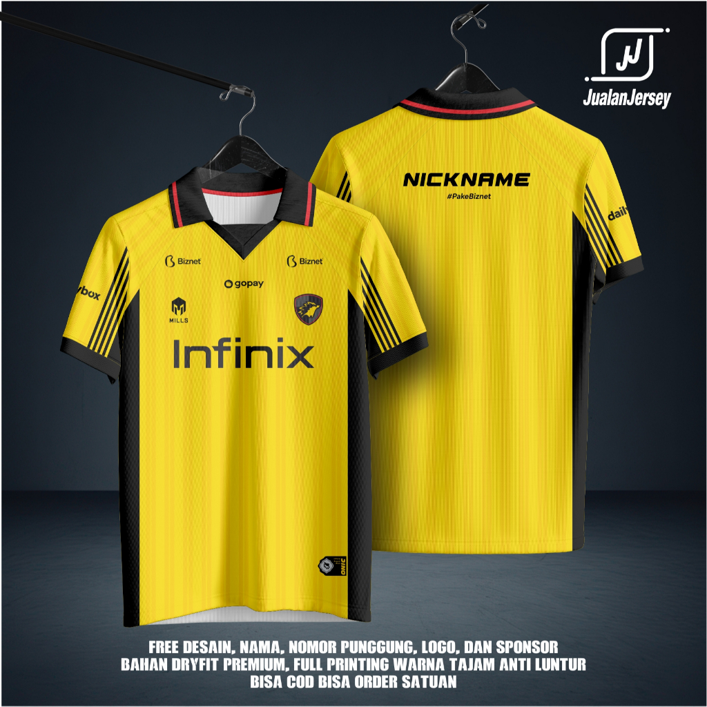 Jual JERSEY ONIC S15 2025 HOME & AWAY TERBARU FREE CUSTOM NICKNAME ...