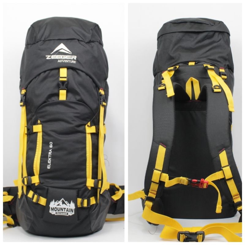 Jual Free CoverBag Tas Gunung/Tas Hiking/Tas Camping ZEEGER 60L ...