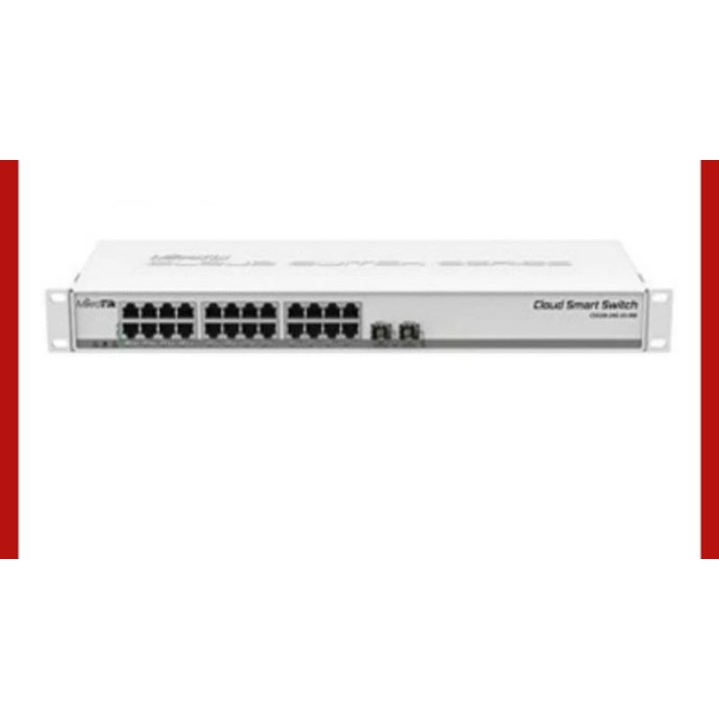 Jual Mikrotik CSS326-24G-2S+RM Switch Managable Gigabit 24 Port + 2 ...