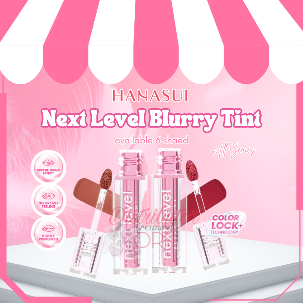 Jual Hanasui Next Level Blurry Tint - Lip Tint Watery To Blur ...
