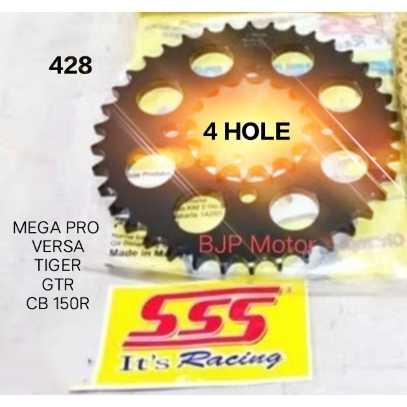 Jual Gir Belakang SSS 428 MEGA PRO / CB 150R / SONIC / GTR / TIGER / VERSA / GL ukuran 38 / 42 ...