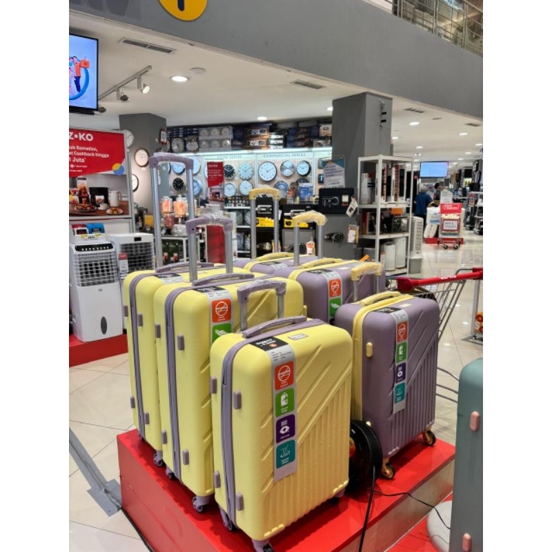 Jual Ace diskon 50% Koper macaroon gummy cotton candy supercase 20 & 24 ...