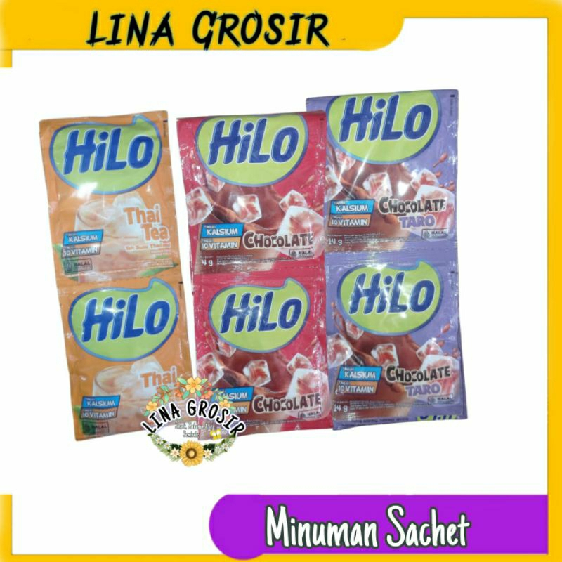 Jual Minuman HiLo Sachet @ 1 renceng | Shopee Indonesia