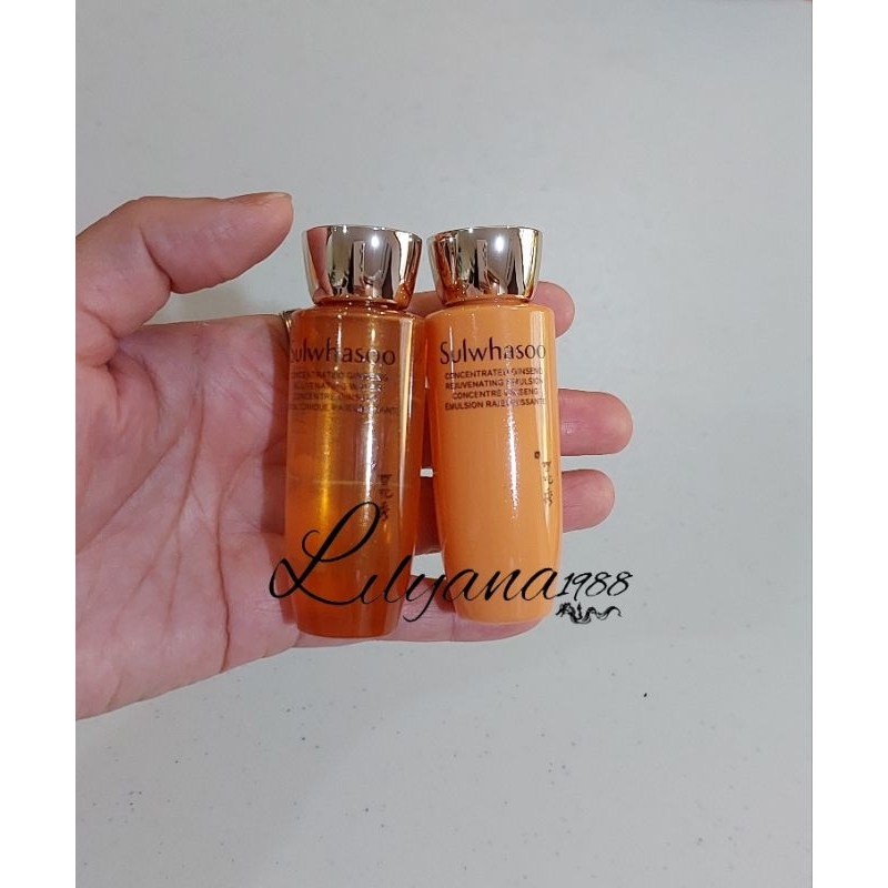 Jual Sulwhasoo Rejuv 2items (water+emuls 25ml) | Shopee Indonesia