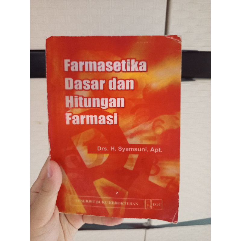 Jual Buku Farmasetika Dasar dan Hitungan Farmasi | Shopee Indonesia
