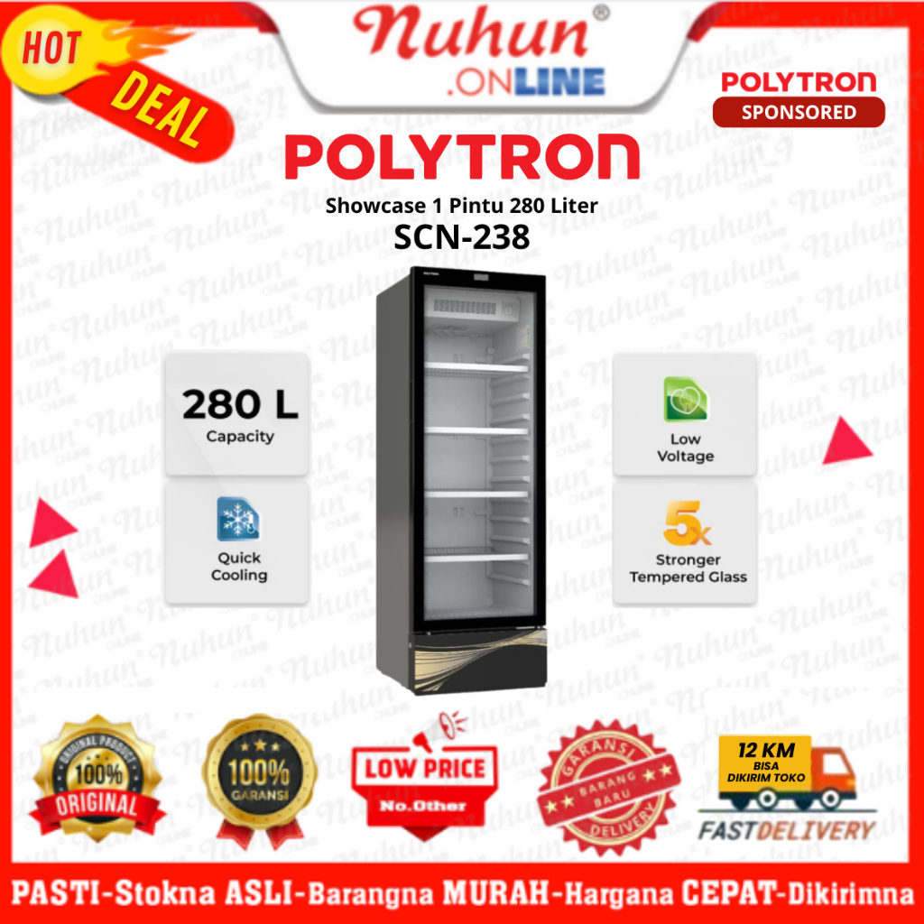 Jual Polytron Showcase scn-238 Original Kualitas Terjamin | Shopee ...