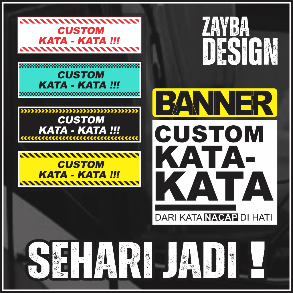 Jual spanduk bis kata kata spanduk bus kata kata spanduk vvip banner ...