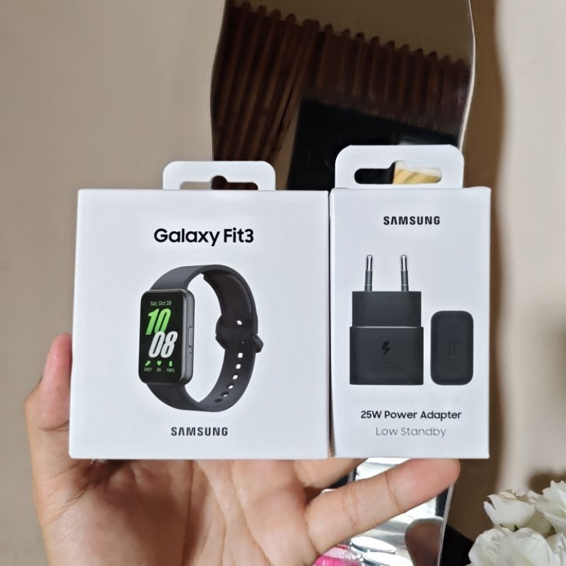 Jual Samsung Galaxy Fit 3 + Bonus Adapter 25W Resmi SEIN New Segel No ...