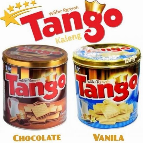Jual Tango Kaleng Wafer Chocolate 240 GramTanggo Coklat Biskuit Kue ...
