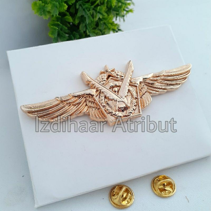 Jual BREVET WING ADM TNI AU PDH PIN ADM TNI AU | Shopee Indonesia