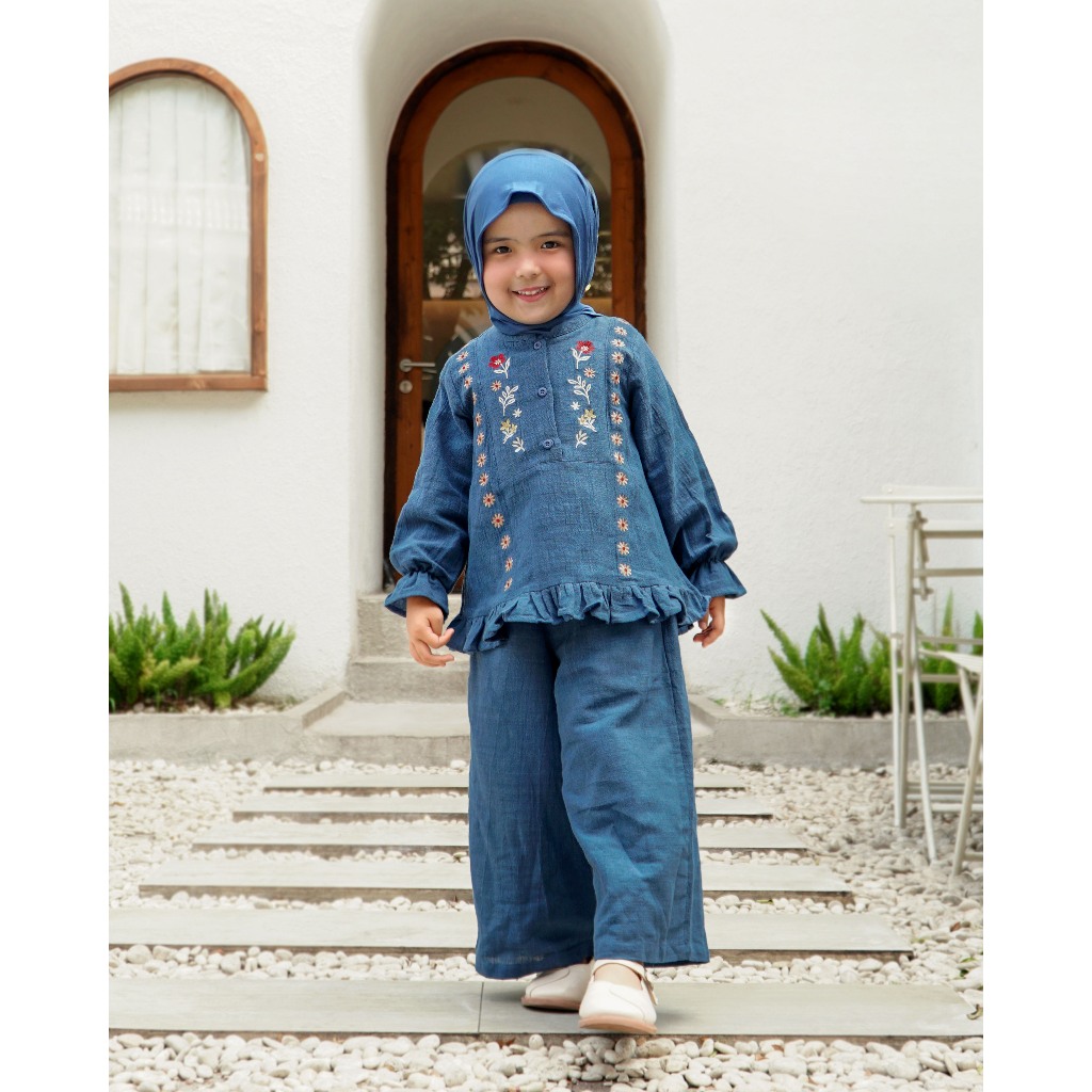 Jual AYARA SET | Hunny Bunny | Setelan Gamis Anak | Baju Muslim | Tunik ...