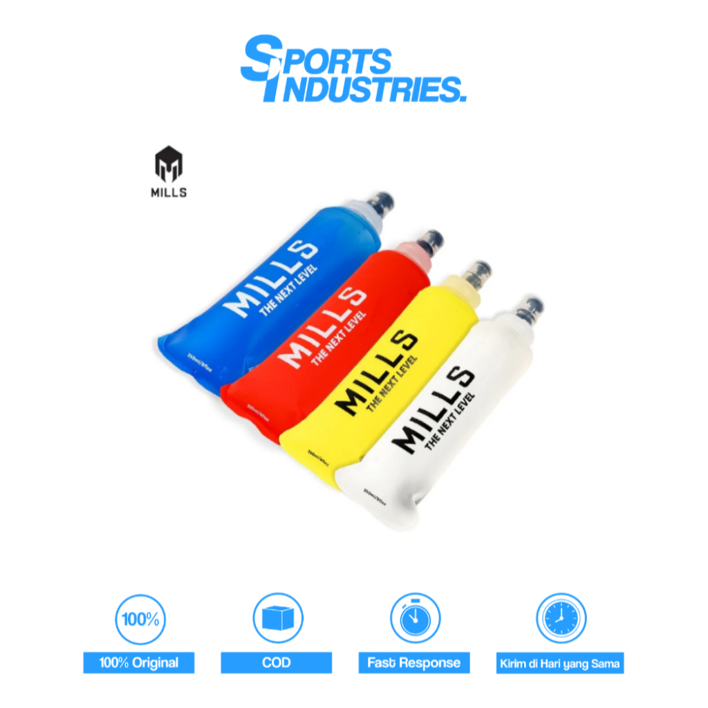 Jual BOTOL MINUM RUNNING MILLS SOFT FLASK 100% ORIGINAL | Shopee Indonesia