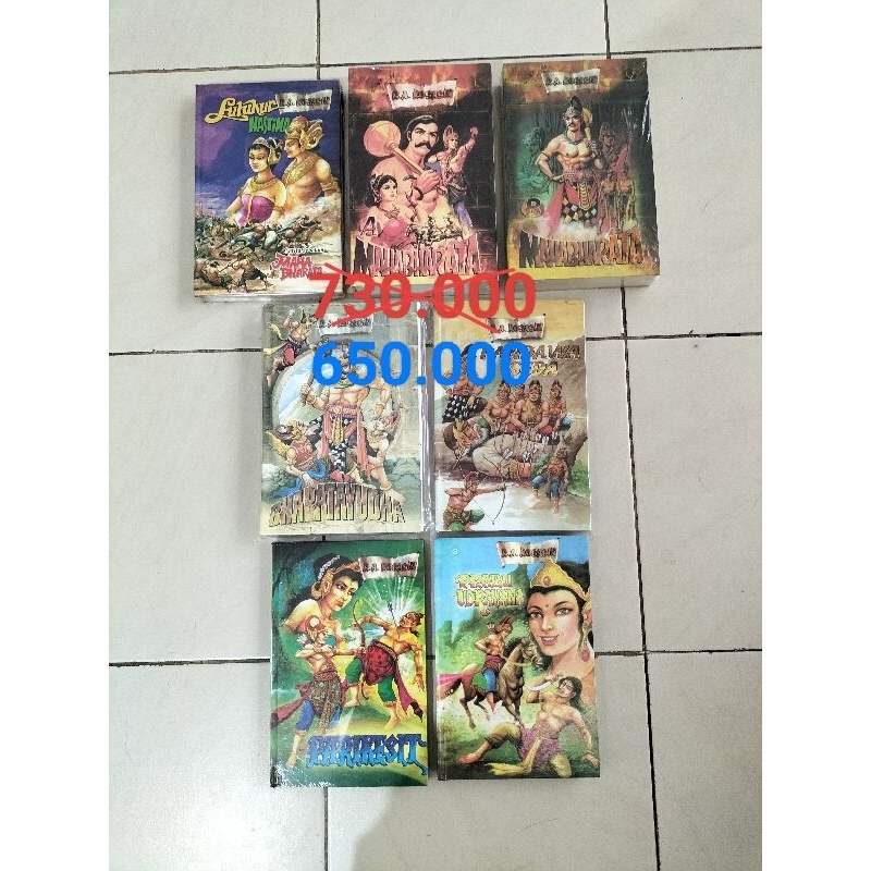 Jual Komik Wayang Mahabharata (Paket Lengkap - Edisi Hard Cover), karya ...