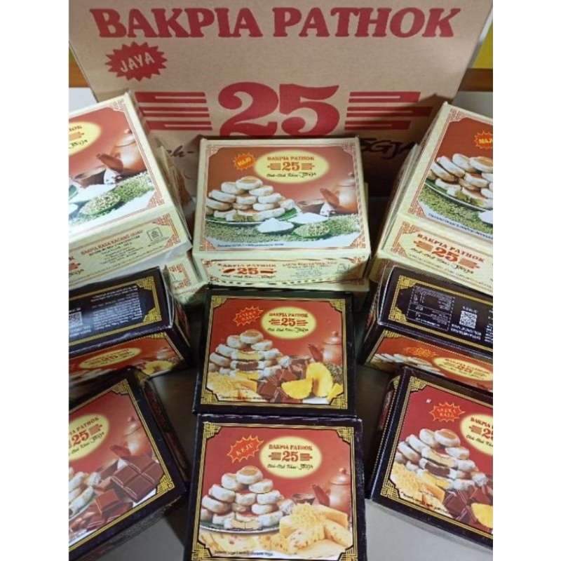Jual Bakpia Pathok 25 Original Kering - Isi 15 | Shopee Indonesia