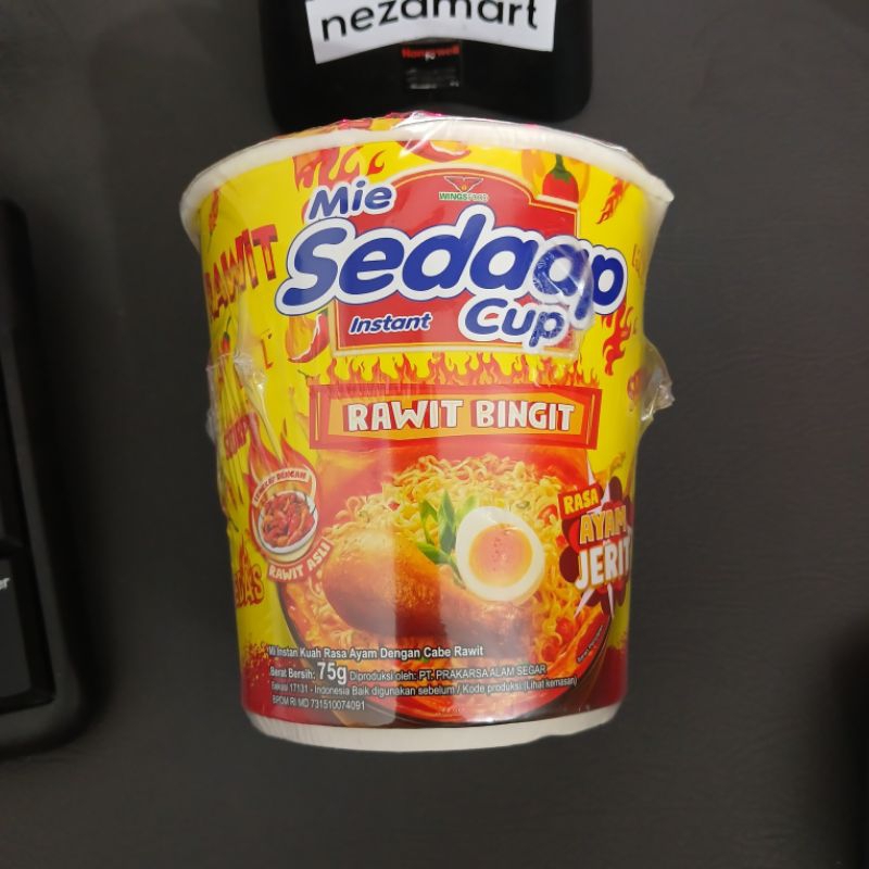 Jual Mie Sedaap Cup Rawit Bingit Rasa Ayam Jerit 75g | Shopee Indonesia