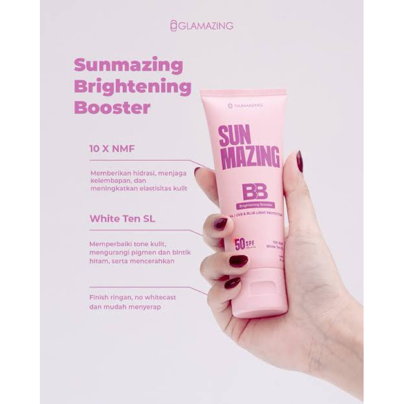 Jual ATIGA BEAUTY GLAMAZING Sunmazing Brigthening Booster 50gr | Shopee ...