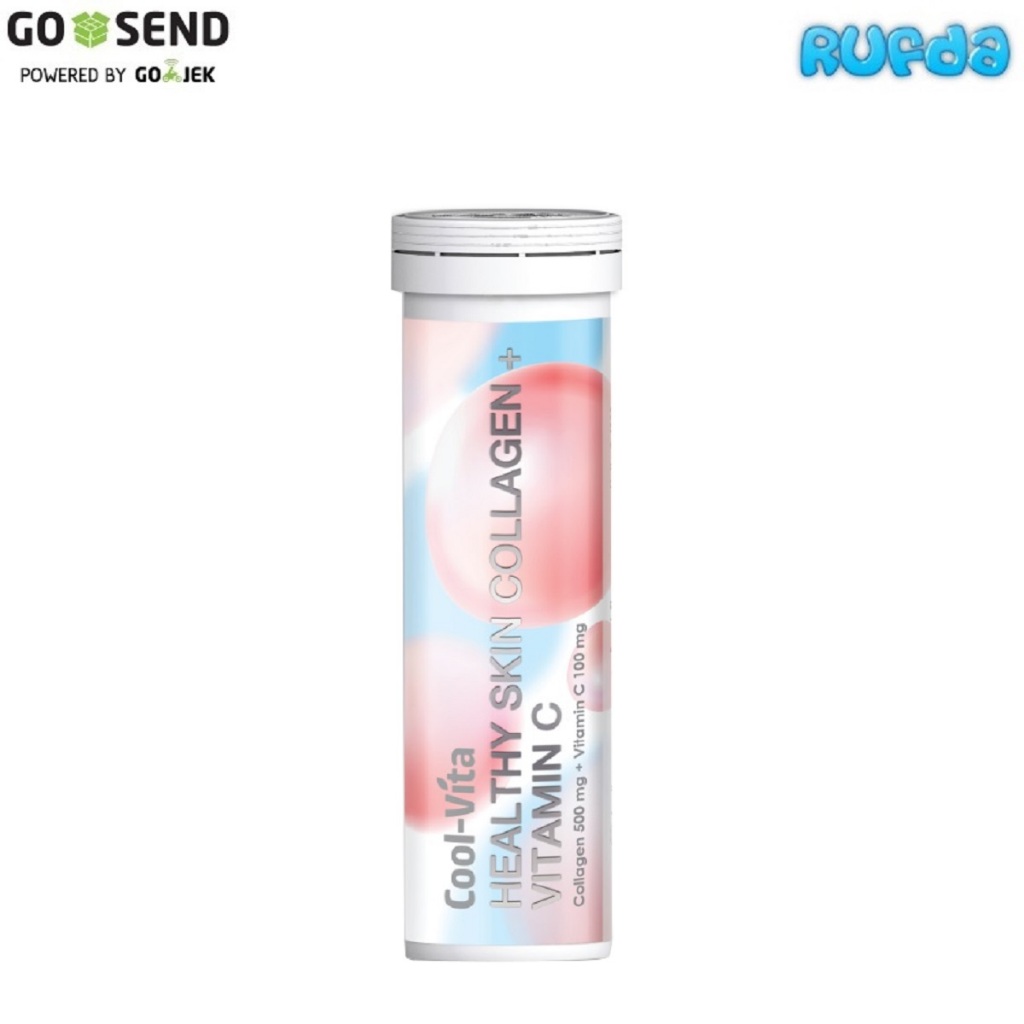 Jual Cool-Vita Effervescent Tablet Collagen dan Vitamin C Suplemen Kolagen Kulit Sendi Halal ...