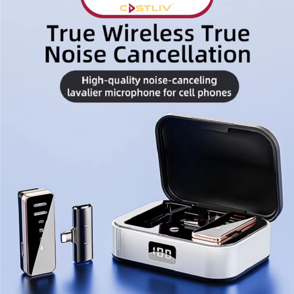 Jual Castliv M1 - Wireless Microphone Noise Reduction untuk Live ...