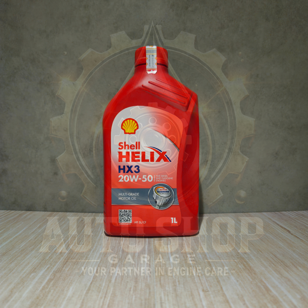 Jual Oli Shell Helix HX3 20w-50 1 Liter | Shopee Indonesia