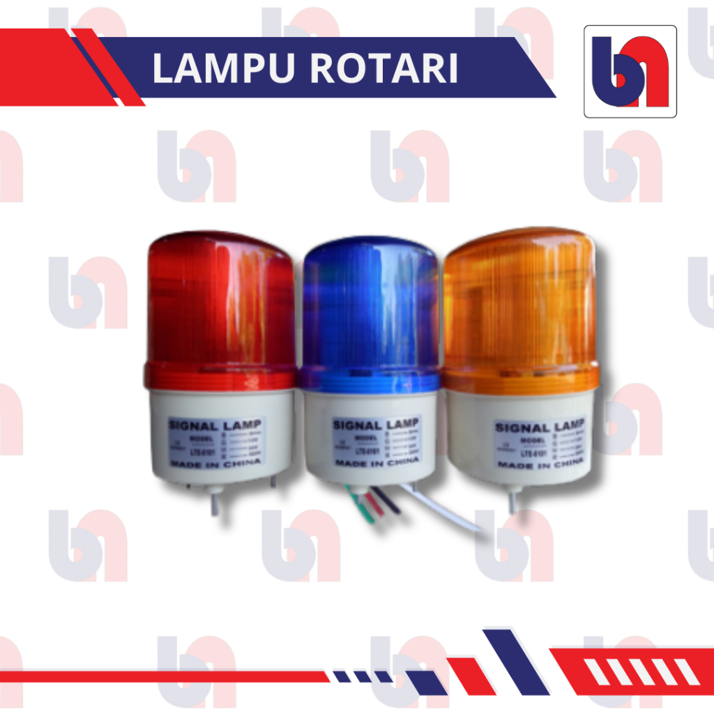 Jual Lampu Rotari 4 Inchi Universal 12Volt 24Volt 220Volt Bisa ...