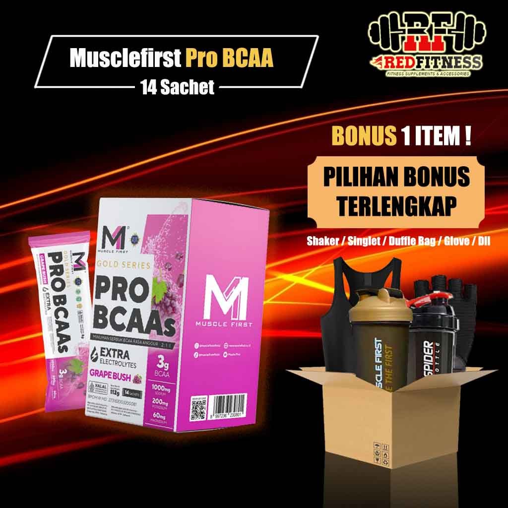 Jual M1 Muscle First Pro Bcaa Box 14 Sachet / Musclefirst BCAA | Shopee ...