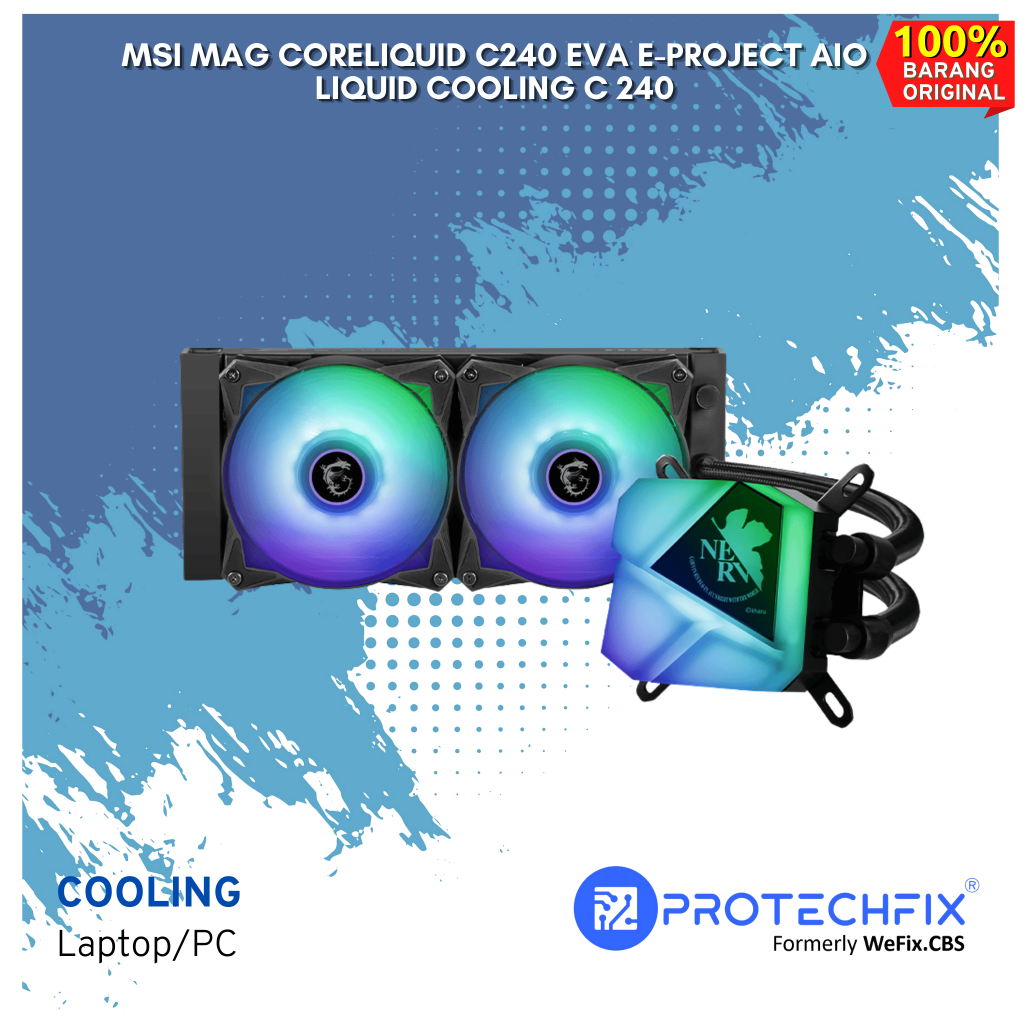 Jual MSI MAG CORELIQUID C240 EVA e-PROJECT AiO LIQUID COOLING C 240 ...