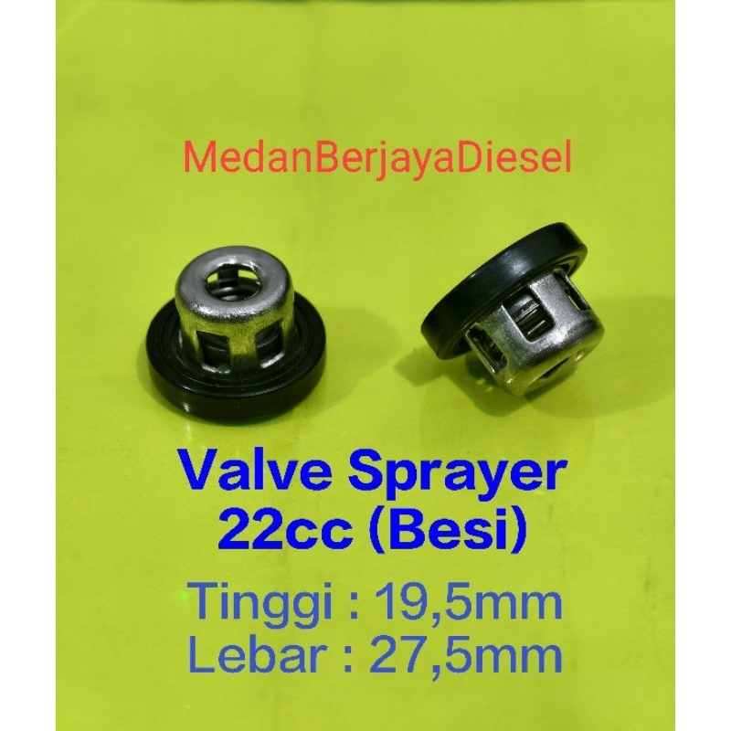 Jual Valve Klep Air Besi Mesin Pompa cucian steam power sprayer 22cc ...