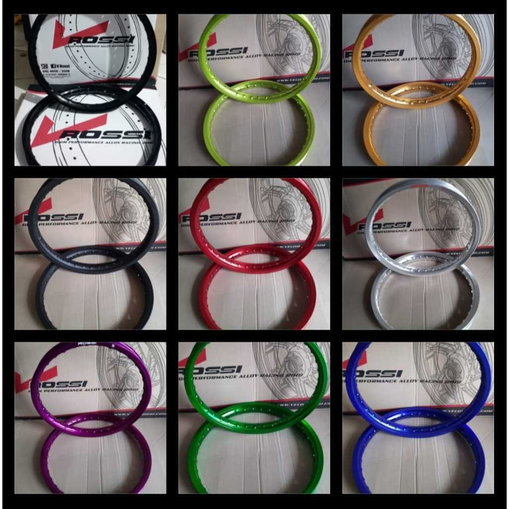 Jual ( HARGA SATUAN ) VELG V-ROSSI WM-SERIES RING 17 LEBAR 120 / 140 ...