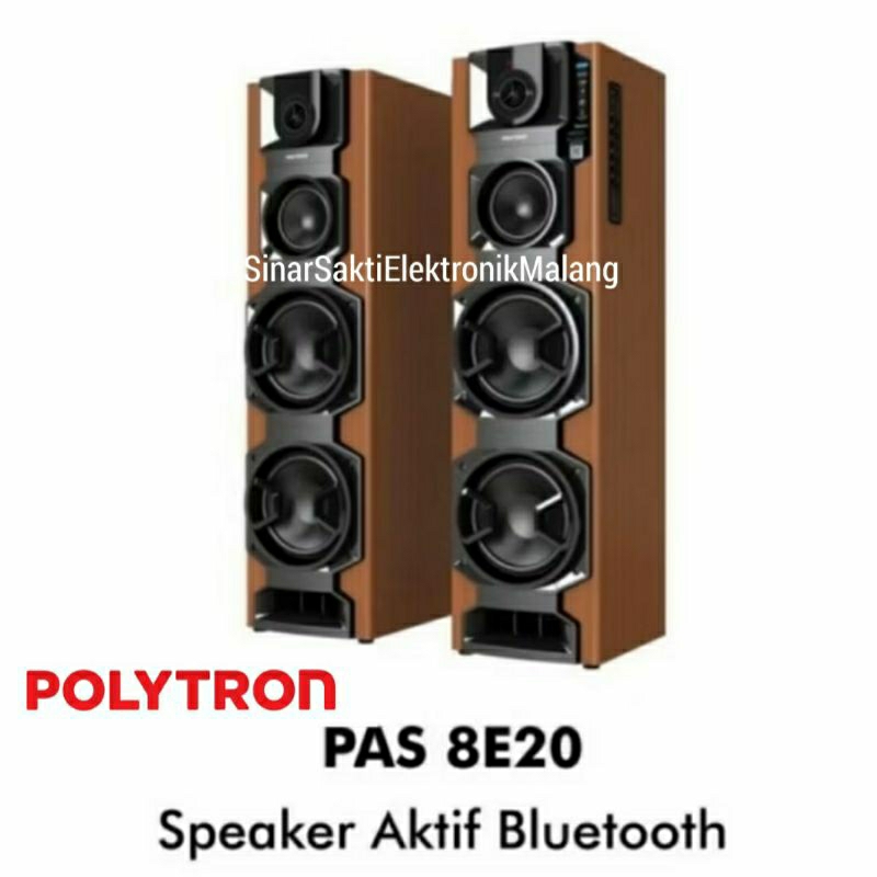 Jual Speaker Aktif Polytron PAS 8E20 PAS 8E 20 USB Bluetooth Berdiri ...