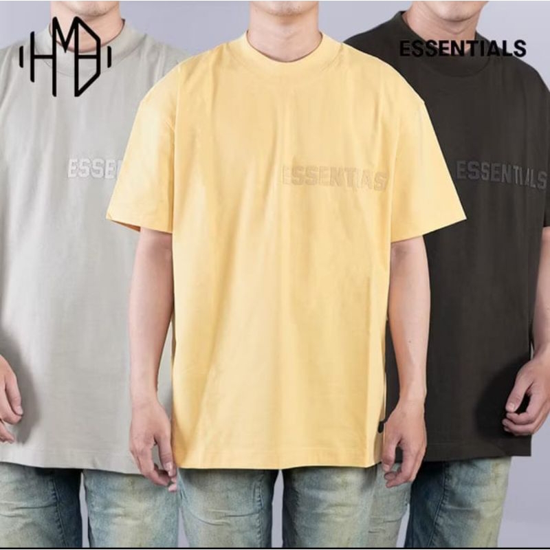 Jual fear of god essentials FOG SS23 Logo Tee | Shopee Indonesia