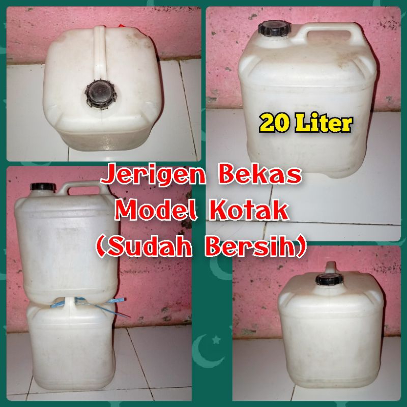 Jual Jerigen Bekas 20 Liter Sudah Bersih | Shopee Indonesia