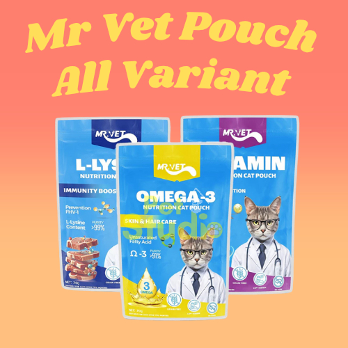 Jual Mr. Vet Pouch Makanan Basah Kemasan 70GR All Variant | Shopee ...