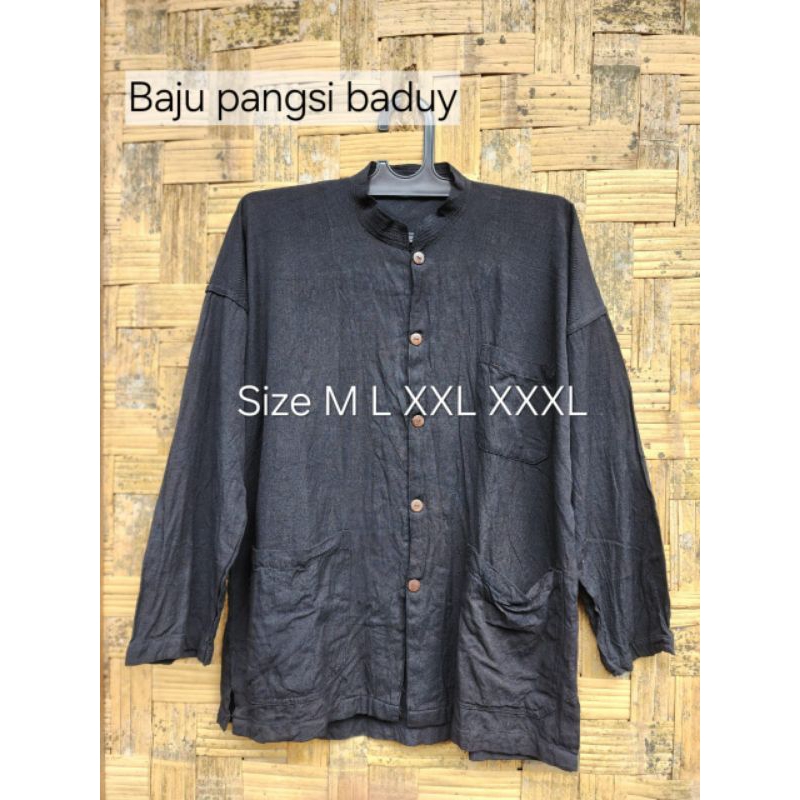 Jual baju pangsi baju adat tenunan suku baduy | Shopee Indonesia
