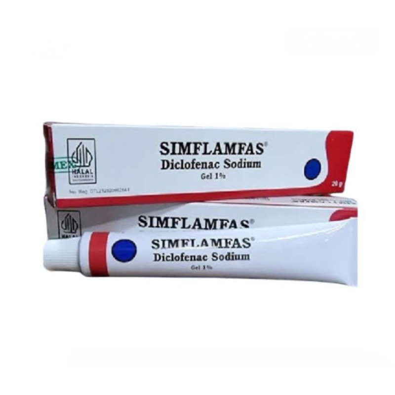 Jual SIMFLAMFAS GEL 20 GR - Mengurangi Peradangan pada Nyeri Otot dan ...